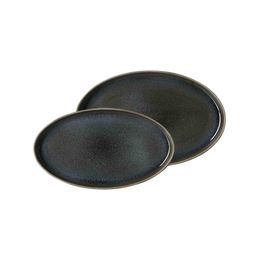 Ritzenhoff & Breker Ritzenhoff & Breker 2er Set Servierplattenset Eda in grau | Gr.: onesize