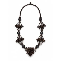 Collezione Alessandro Lange Kette " Selva " in braun | Gr.: onesize