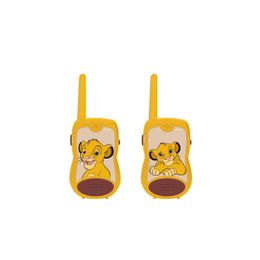 Lexibook K&ouml;nig der L&ouml;wen Walkie-Talkies Reichweite 120 m mit G&uuml;rtelclip | Gr.: onesize