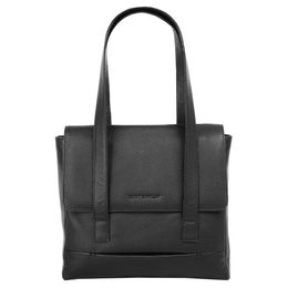 Betty Barclay Shopper echt Leder in schwarz | Gr.: onesize