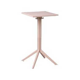 Beliani Stehtisch LEMNOS in Beige - (W) 60 x (H) 111 x (L) 60 cm | Gr.: onesize