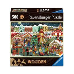Ravensburger Puzzle 500 Teile Weihnachtsmarkt in bunt | Gr.: onesize