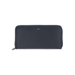 Golden Head Polo Geldb&ouml;rse RFID Schutz Leder 20 cm in marineblau | Gr.: onesize