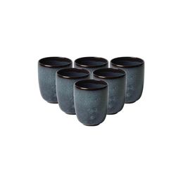 like. by Villeroy & Boch 6er Set Becher ohne Henkel Lave 400 ml in Gris | Gr.: onesize