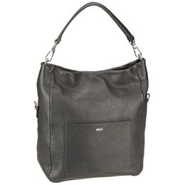 Abro Handtasche Raquel Small in Black/Nickel | Gr.: onesize