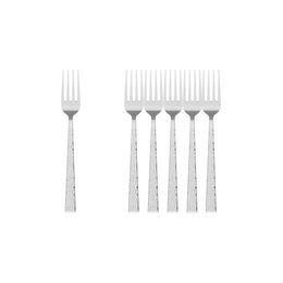 Villeroy & Boch Villeroy & Boch 6er Set Tafelgabel Blacksmith 205 mm silber in silber | Gr.: onesize