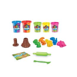 Lexibook Softee Dough Dinosaurier Neon-Knetmasse-Set | Gr.: onesize