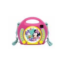 Lexibook Minnie Mouse Tragbarer CD-Player mit 2 Mikrofonen | Gr.: onesize