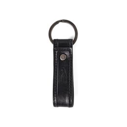 Camel Active Wood Schl&uuml;sselanh&auml;nger Leder 2.5 cm in black | Gr.: onesize
