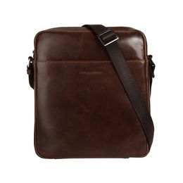 Bugatti Umh&auml;ngetasche ROMANO echt Leder in braun | Gr.: onesize