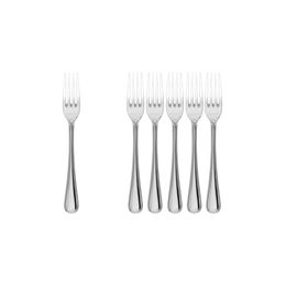 Villeroy & Boch Villeroy & Boch 6er Set Tafelgabel Neufaden Merlemont 203 mm silber in silber | Gr.: onesize
