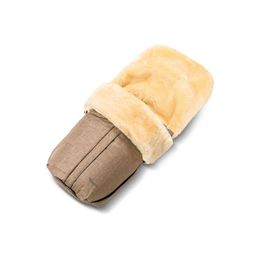 Kinderhaus Blaub&auml;r Kinderwagen-Fellsack Aspen TOP in Beige Melange | Gr.: onesize