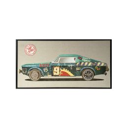 Kayoom Papier Wandbild Rennwagen II 82 x 42 cm in multi | Gr.: onesize