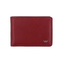 Golden Head Polo Geldb&ouml;rse RFID Schutz Leder 22 cm in rot | Gr.: onesize