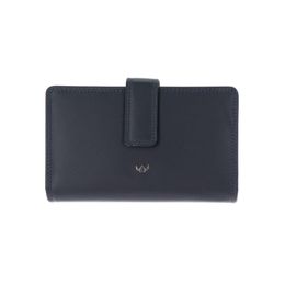Golden Head Polo Geldb&ouml;rse RFID Schutz Leder 15.5 cm in marineblau | Gr.: onesize
