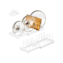 eluno Topfdeckel und Pfannenhalter 2er Set ca. 47 x 17 x 14 (B/H/T) | Gr.: onesize