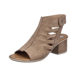 Rieker Sandale Damen Gr&ouml;&szlig;e 38 dunkelbeige