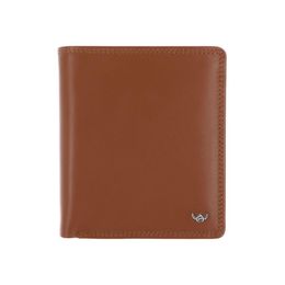 Golden Head Polo Geldb&ouml;rse RFID Schutz Leder 13 cm in cognac | Gr.: onesize