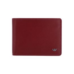 Golden Head Polo Geldb&ouml;rse RFID Schutz Leder 12.5 cm in rot | Gr.: onesize