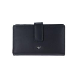 Golden Head Polo Geldb&ouml;rse RFID Schutz Leder 15.5 cm in schwarz | Gr.: onesize