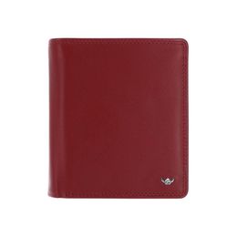 Golden Head Polo Geldb&ouml;rse RFID Schutz Leder 13 cm in rot | Gr.: onesize