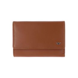 Golden Head Polo Geldb&ouml;rse RFID Schutz Leder 14 cm in cognac | Gr.: onesize