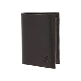 Oxmox Leather Geldb&ouml;rse RFID Schutz Leder 13 cm in braun-ox 2.0 | Gr.: onesize