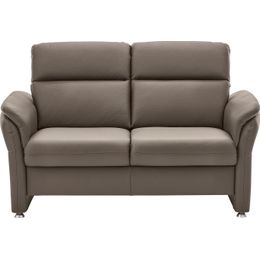 2-Sitzer DIE PLANBAR, B:158cm H:96cm T:92cm, braun, Sofas, "PN-EM16031, Breite 158 cm", Echtleder mit Federkernpolsterung, wahlweise mit