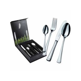 PICARD & WIELP&Uuml;TZ Picard & Wielp&uuml;tz 24er Set Tafelbesteck inkl. Besteckbox Aradena silber in silber | Gr.: onesize