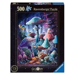 Ravensburger Puzzle 500 Teile Pilze im Mondschein in bunt | Gr.: onesize
