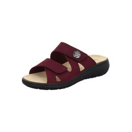 AFS-Schuhe Mules 'Pantoletten Damen Wechselfu&szlig;bett beere' female size 40 Berry