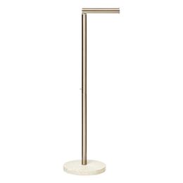 5five Simply Smart Toilettenpapierst&auml;nder, Gold, Metall, 15.5x59.5x15.5 cm, Badaccessoires