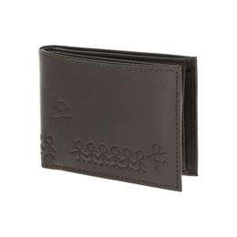 Oxmox Leather Geldb&ouml;rse RFID Schutz Leder 11 cm in braun-jumping jack 2.0 | Gr.: onesize