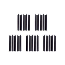 Butlers Stabkerze RAINBOW 25er-Set in Schwarz | Gr.: onesize