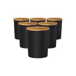 Ritzenhoff & Breker Ritzenhoff & Breker 6er Set Vorratsdosen Jasper 1,8 l in schwarz-braun | Gr.: onesize