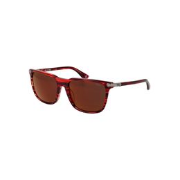 BMW M&auml;nner Sonnenbrille Quadratisch Rot | Gr.: onesize