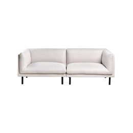 Beliani 3-Sitzer Sofa VORGOD in Beige - (W) 221 x (H) 76 x (L) 84 cm | Gr.: onesize