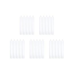 Butlers Stabkerze RAINBOW 25er-Set in Wei&szlig; | Gr.: onesize