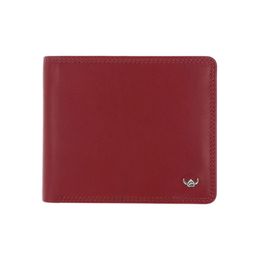 Golden Head Polo Geldb&ouml;rse RFID Leder 12 cm in rot | Gr.: onesize