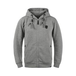 INDICODE Jeans Sweatjacke Herren Gr&ouml;&szlig;e L graumeliert
