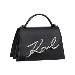 K by KARL LAGERFELD Karl Lagerfeld Umh&auml;ngetasche K/Signature 2.0 MD in Black/Nickel | Gr.: onesize
