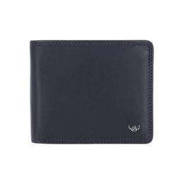Golden Head Polo Geldb&ouml;rse RFID Leder 11 cm in marineblau | Gr.: onesize