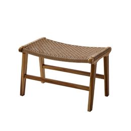 home24 Hocker SULINA in Teak | Gr.: onesize