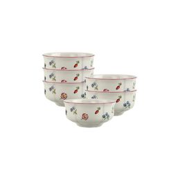 Villeroy & Boch Villeroy & Boch 6er Set Dessertschalen Petite Fleur &oslash; 11,7 cm wei&szlig; in wei&szlig; | Gr.: onesize