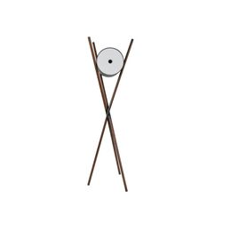 The Lumine Stehleuchte 8098 in Walnuss / Schwarz &ndash; (B)57 x (H)173 x (T)51 cm | Gr.: onesize