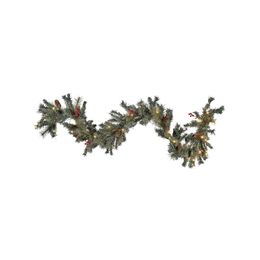 Beliani Girlande TENALA in Gr&uuml;n - (W) 180 x (H) 20 x (L) 10 cm | Gr.: onesize