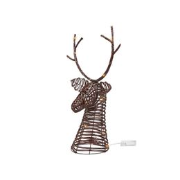 Beliani LED Deko DYBESO in Braun - (W) 36 x (H) 60 x (L) 35 cm | Gr.: onesize