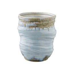 ebuy24 Vase Lykke Hellblau 20 x 20 cm | Gr.: onesize