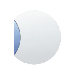 Beliani Wandspiegel CAMBRAI in Blau - (W) 80 x (H) 70 x (L) 2 cm Horizontal | Gr.: onesize