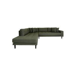 ebuy24 Ecksofa Lido Gr&uuml;n 257 x 220 cm | Gr.: onesize